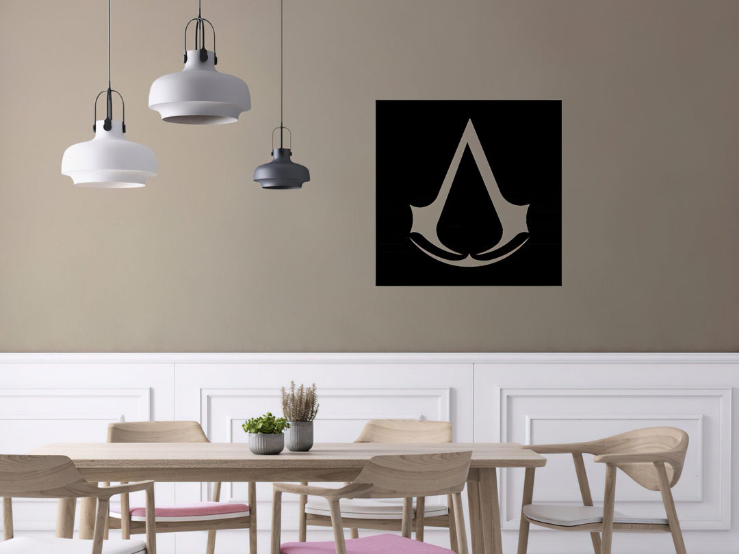Assasin's Creed Symbol, Wall Art Svg, Dxf, Dwg, Png and Pdf Files ...