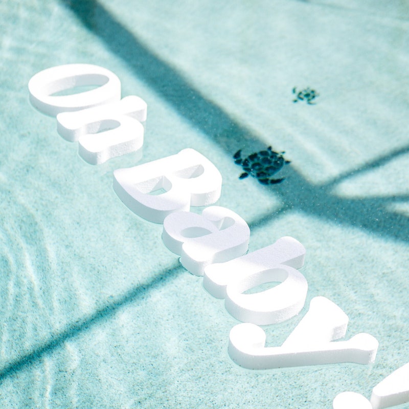 Floating Pool Letters - Etsy