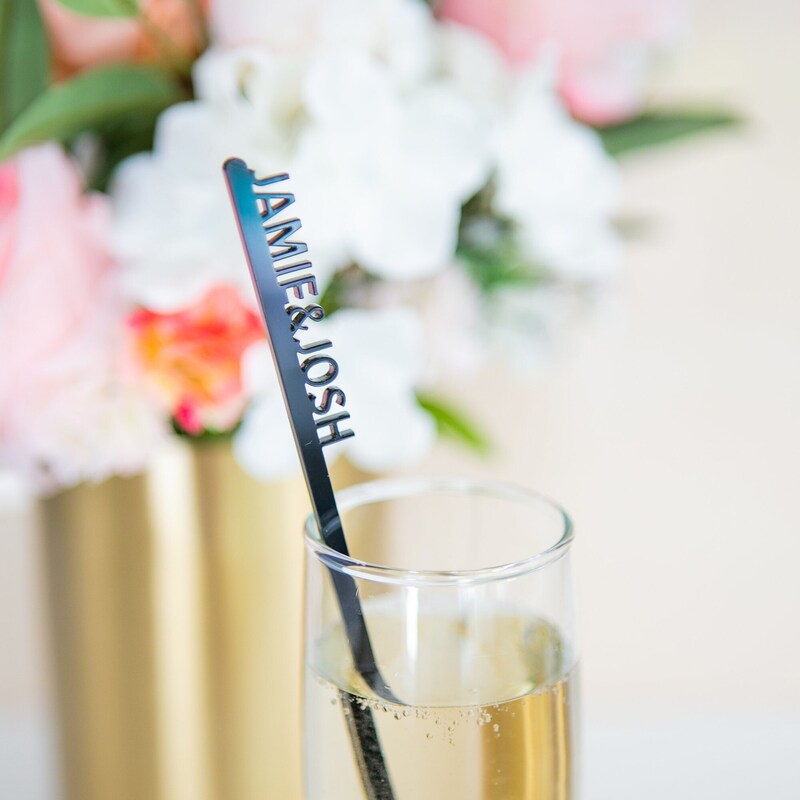 Wedding Stir Sticks - Etsy