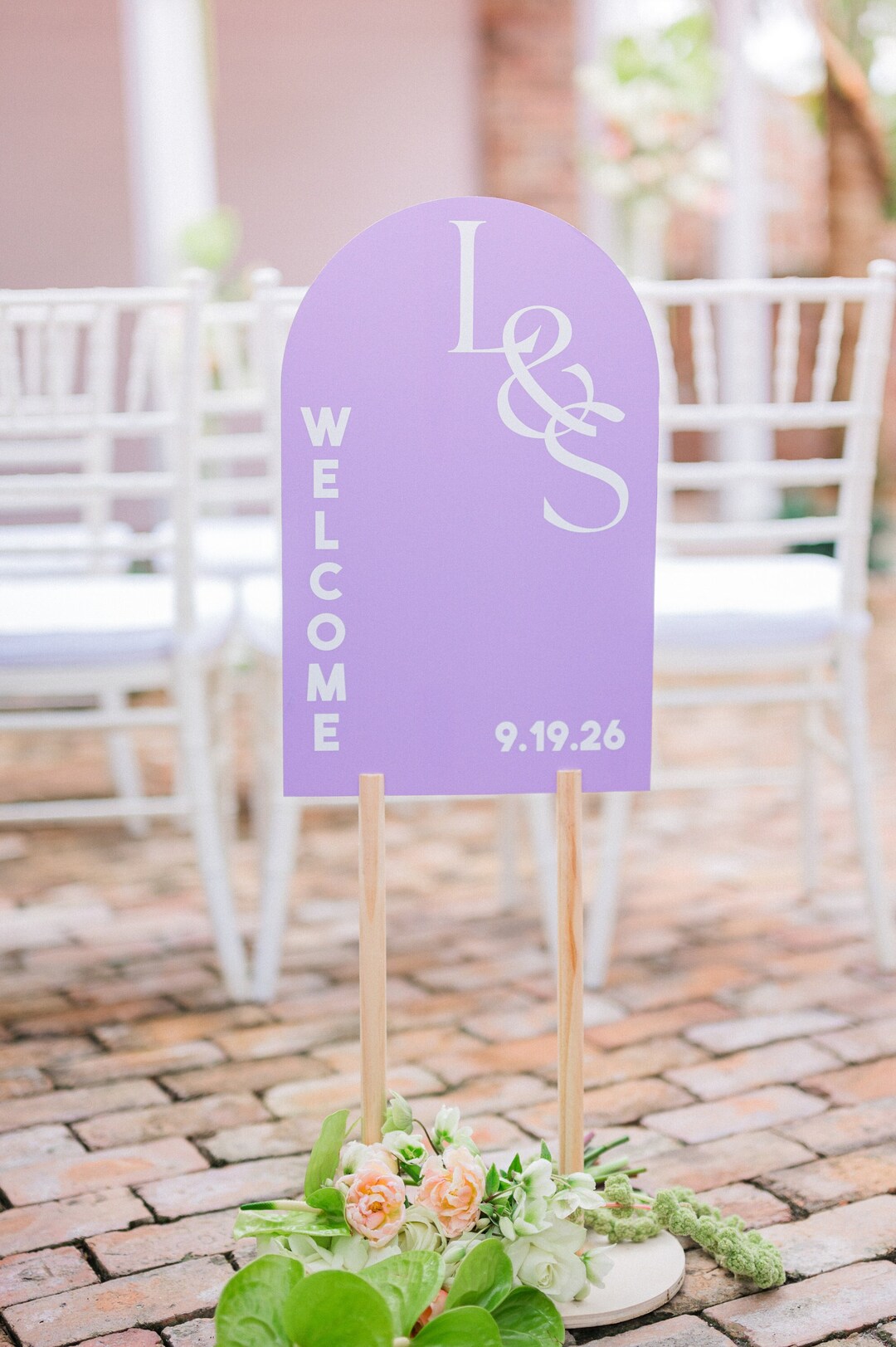 Modern Wedding Welcome Sign for Wedding or Party Entrance Decor - Etsy
