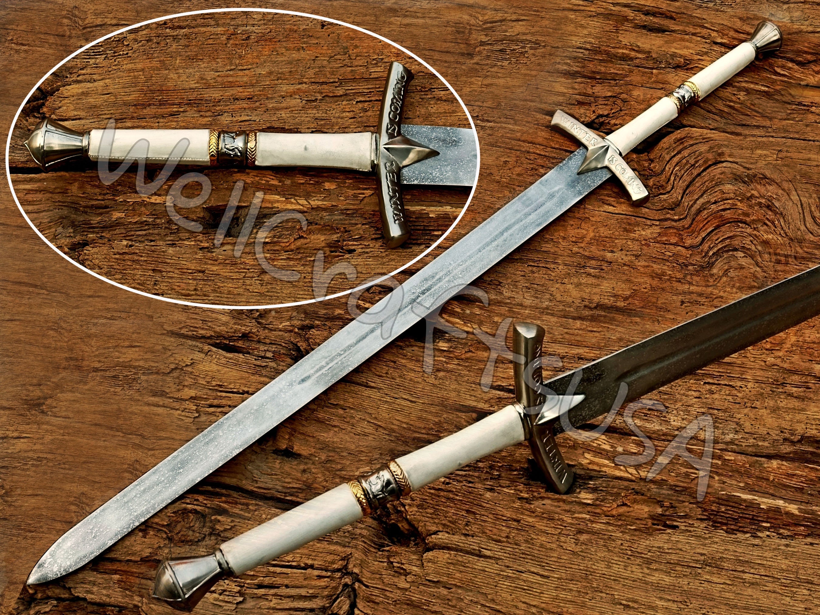 Custom Handmade Sword, Cosplay Swords, Anime Swords, Battle Ready ...