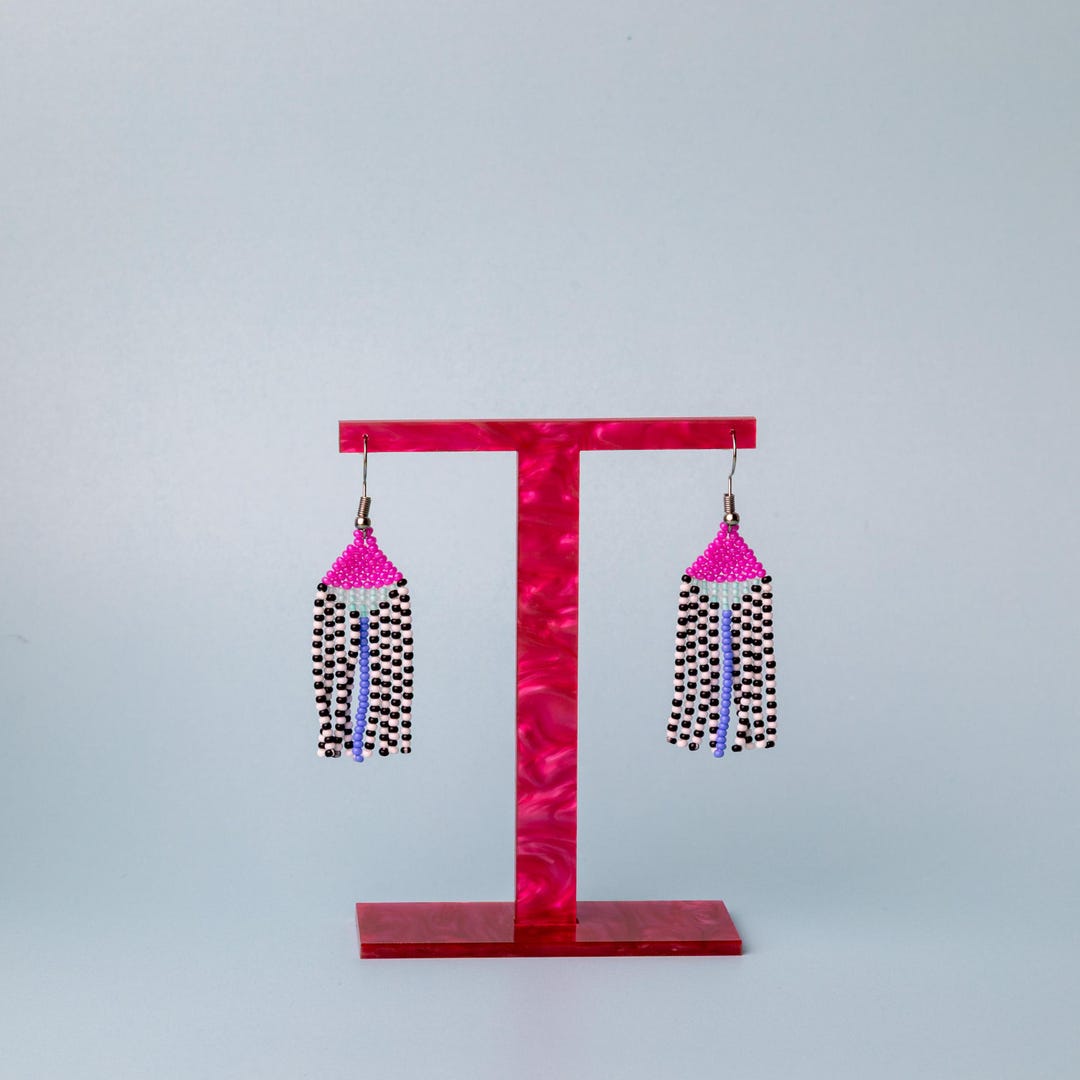 Beaded Earrings | TGIF - Etsy