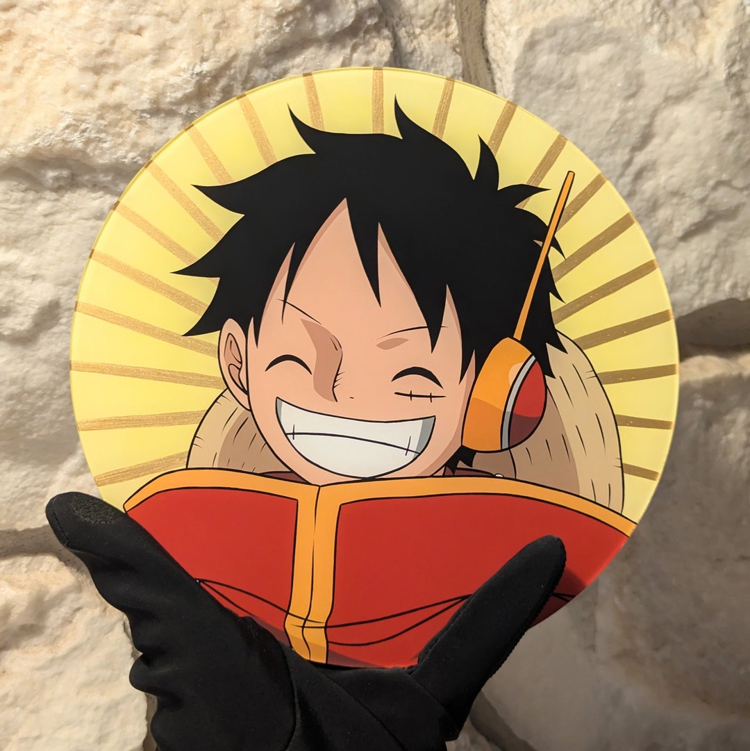 8in Circle Luffy - Etsy