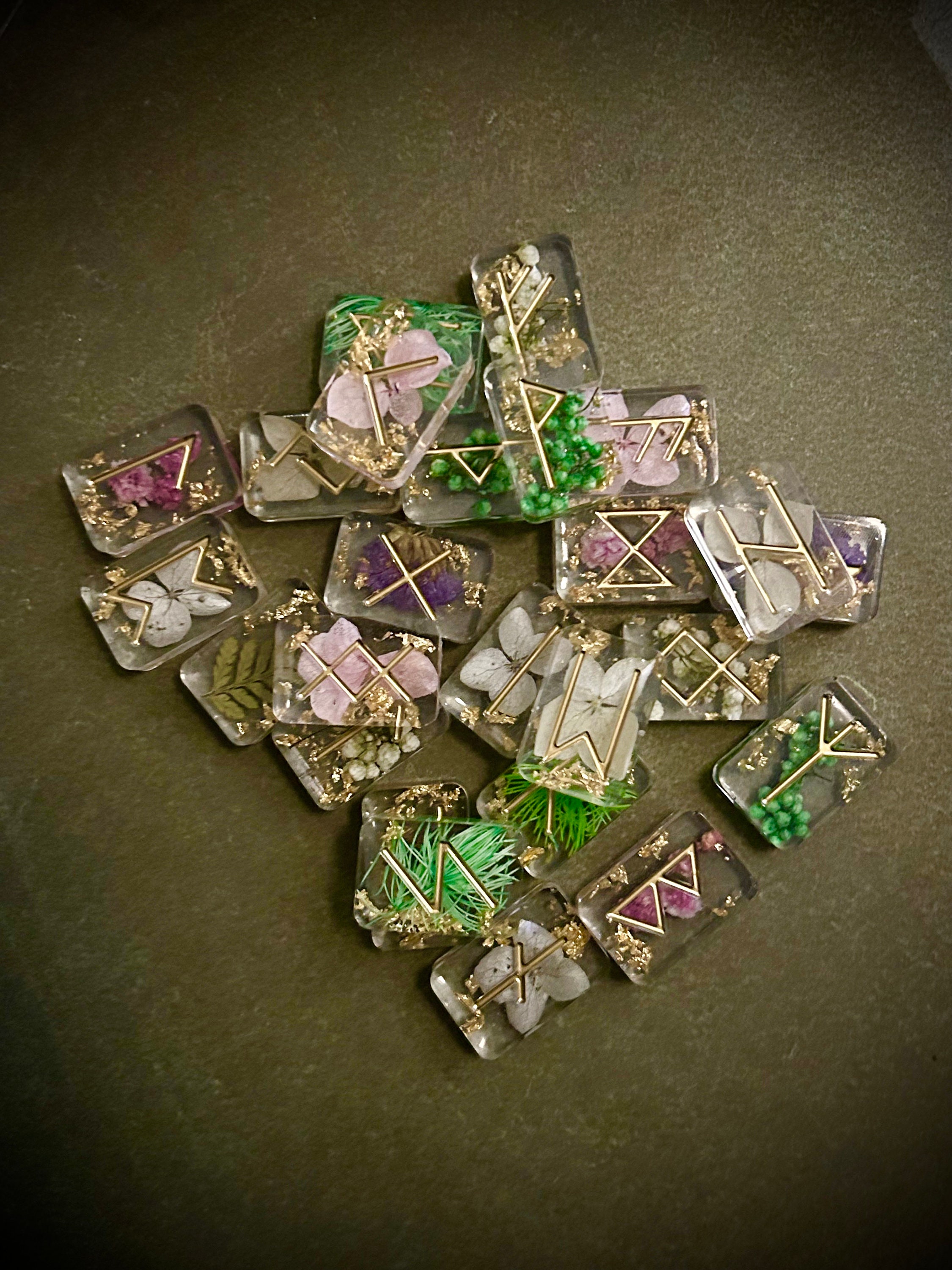 Blossom • Runes | Divination - Custom - Etsy