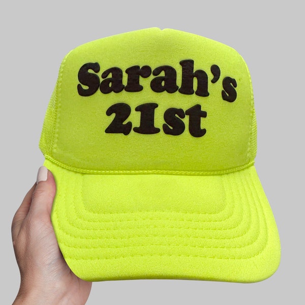 21st Birthday Party Hats - Etsy