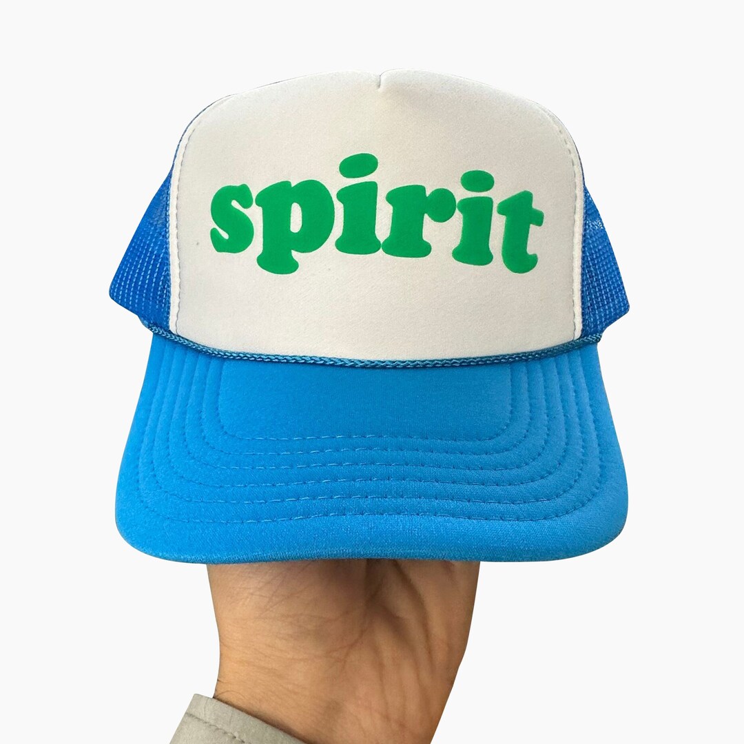 Spirit Hats, Spirts Puff Print Trucker Hat, Spirits Cap - Etsy