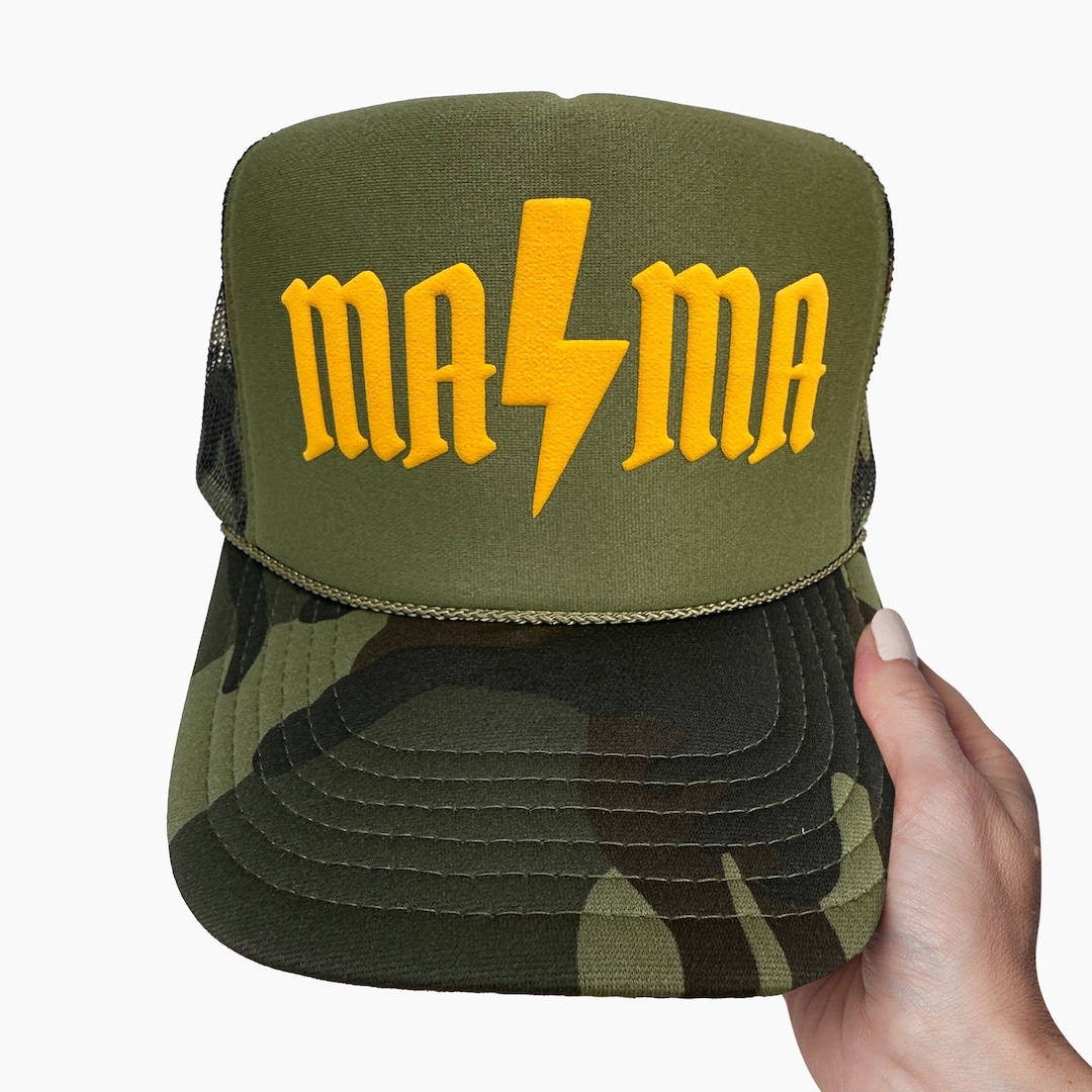 Mama Trucker Hat, Mama Puff Print Hat, Mama Cap, Mama Hat - Etsy