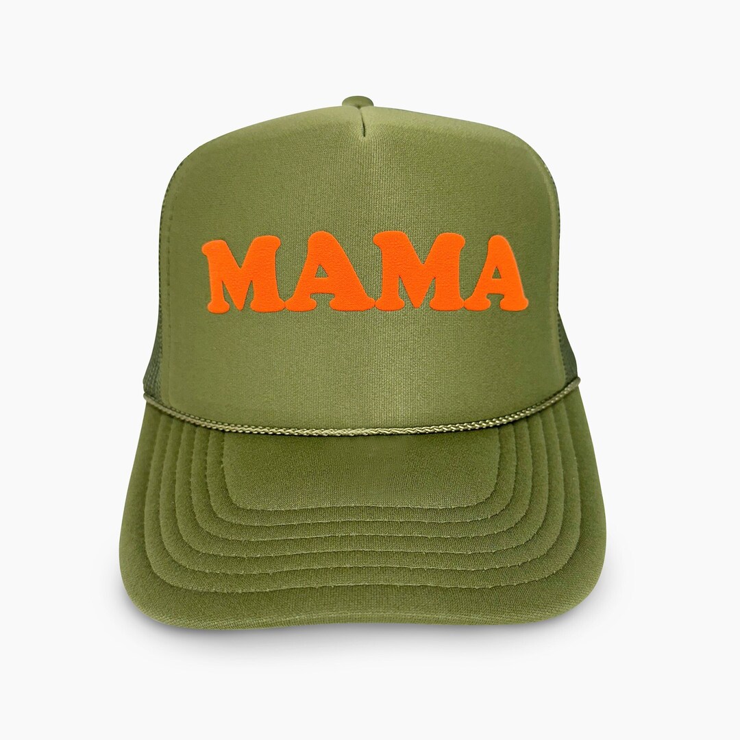 Mama Hats, Mama Caps, Mama Puff Print Hat, Mama Trucker Hat - Etsy