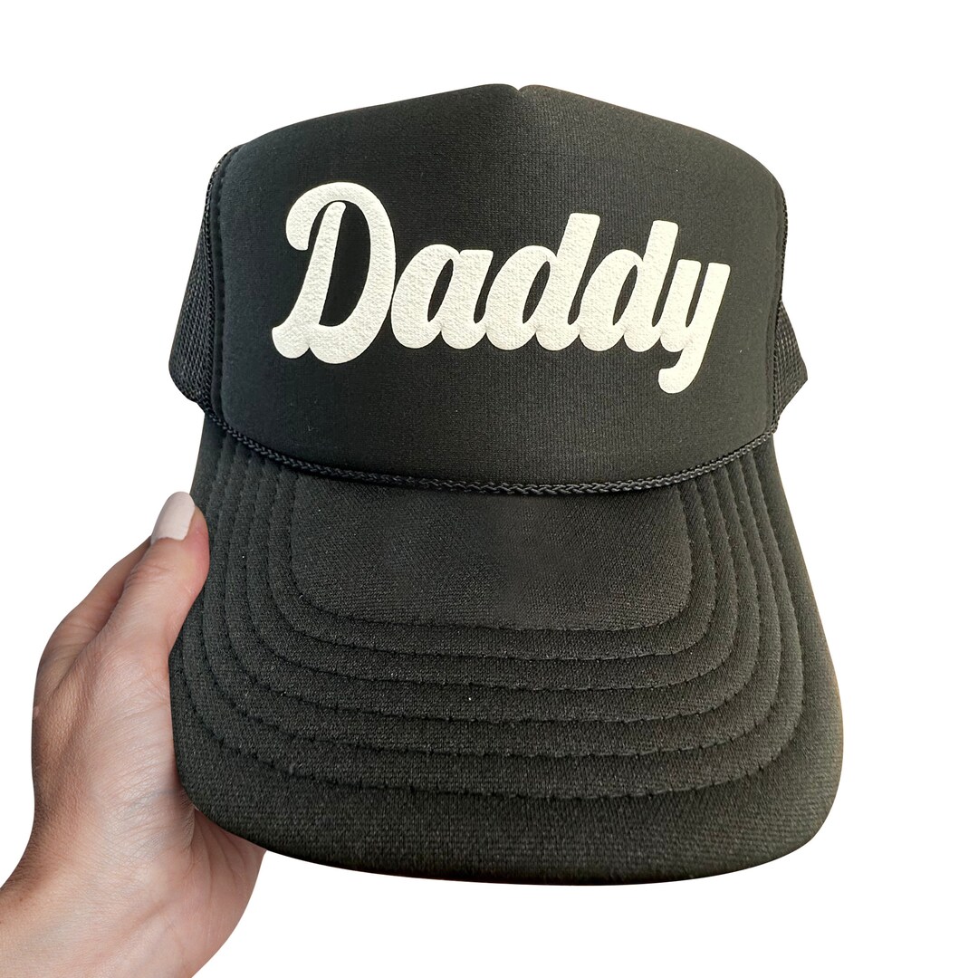 Daddy Puff Print Trucker Hat, Daddy Hat - Etsy