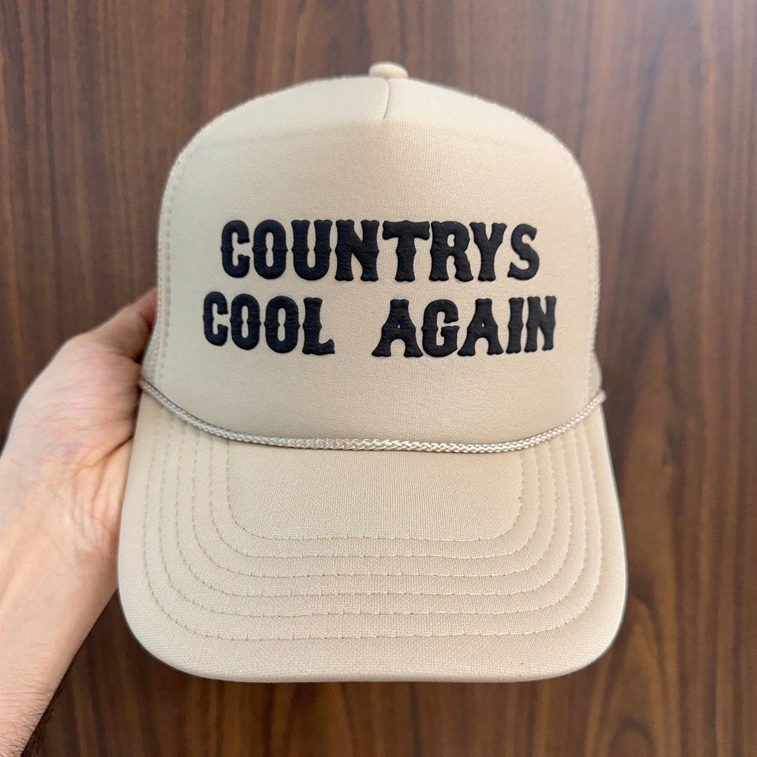 Countrys Cool Again Puff Print Hat, Countrys Cool Again Trucker Hat ...