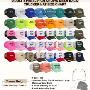 Happy Camper Puff Print Hat, Happy Camper Trucker Hat, Happy Camper ...
