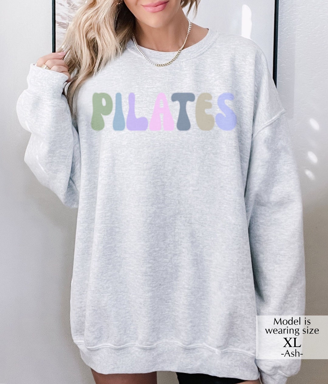 Pilates Sweatshirt, Workout Sweatshirt, Yoga Sweatshirt, Pilates ...