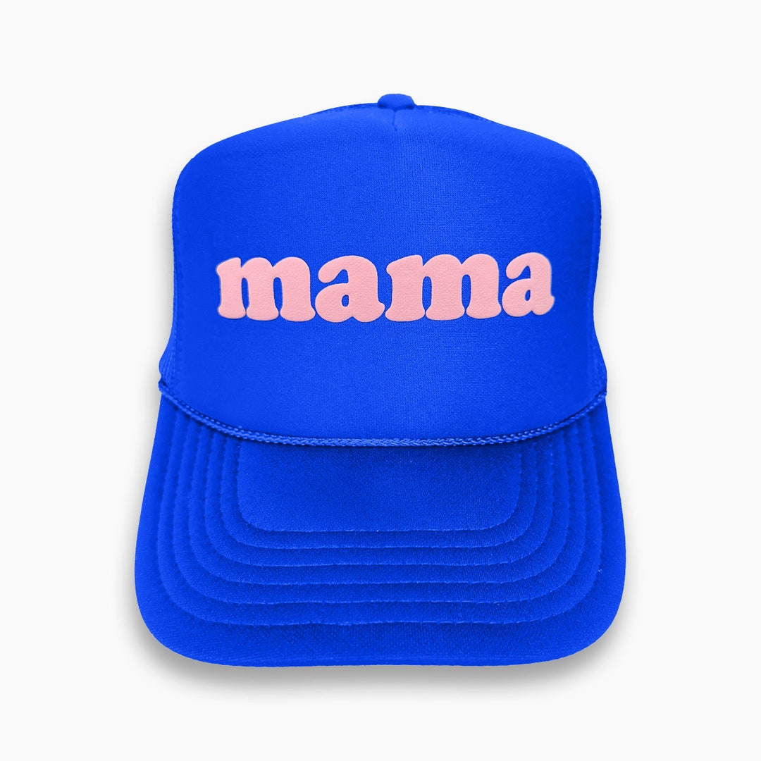 Mama Hats, Mama Puff Print Hat, Mama Trucker Hat, Mama Cap - Etsy