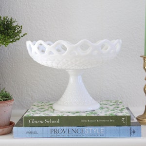 Large Milk Glass - Etsy