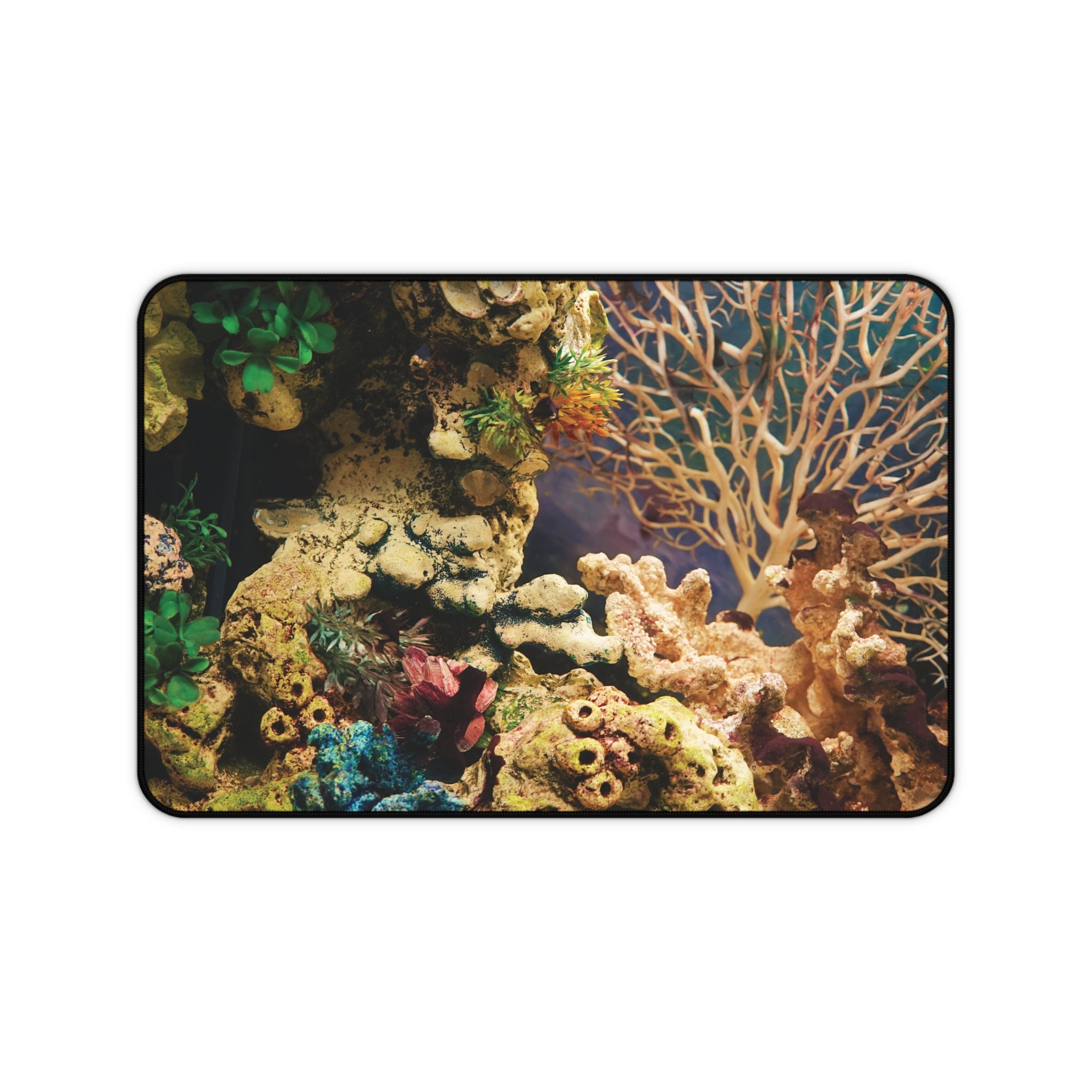 Desk Mat, Coral Reef Desk Pad, Underwater Desk Mat - Etsy