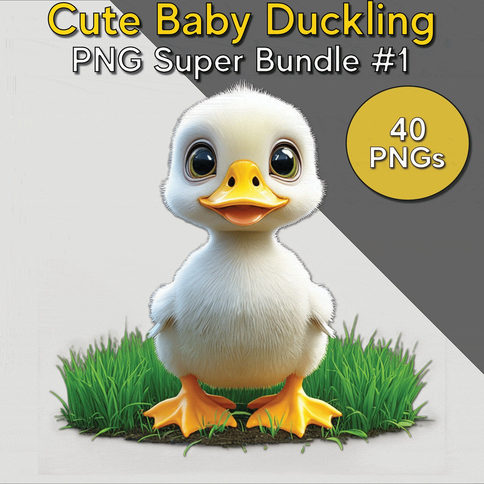 Cute Baby Ducks PNG Bundle #1 - Instantly Download Your Sublimation ...