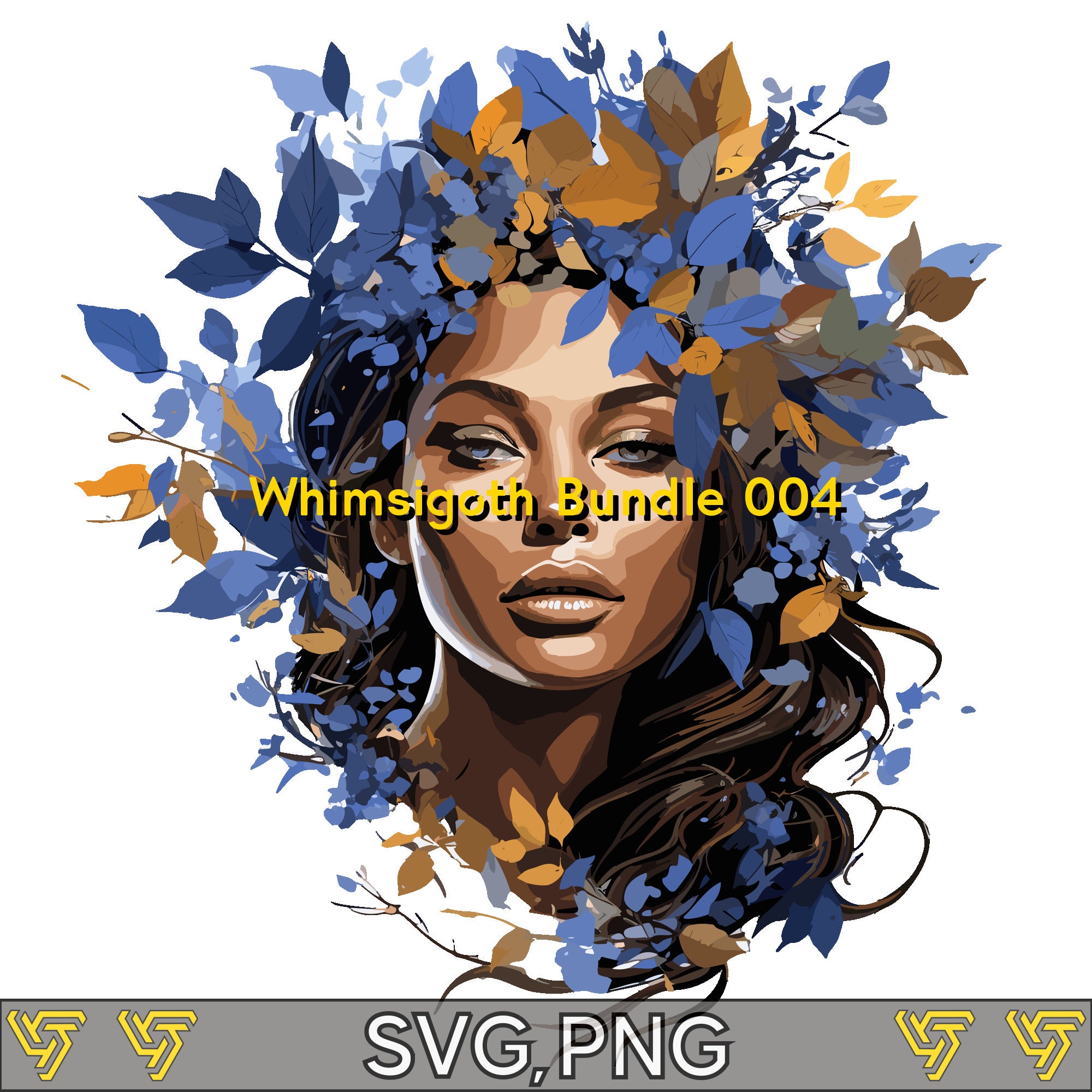 Whimsigoth Clipart Bundle 004 6 PNG and 6 SVG Instant - Etsy