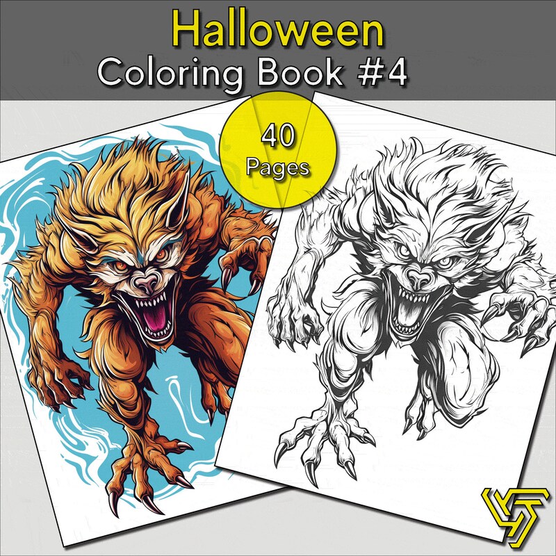 Zombies 4 Coloring Pages - Etsy