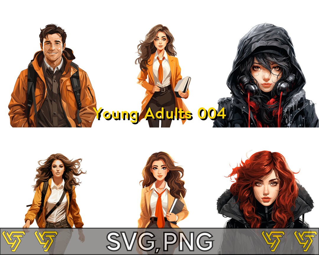 Teen/young Adult SVG Bundle 004 12 Trendy Designs With 300 DPI ...