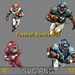 Football Clipart Bundle 002 8 Designs in Each Football SVG - Etsy