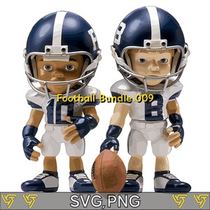 Football Clipart Bundle 009 6 Designs in Each Football SVG Bundle and ...
