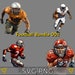 Football Clipart Bundle 002 | 8 Designs in Each Football SVG Bundle and ...