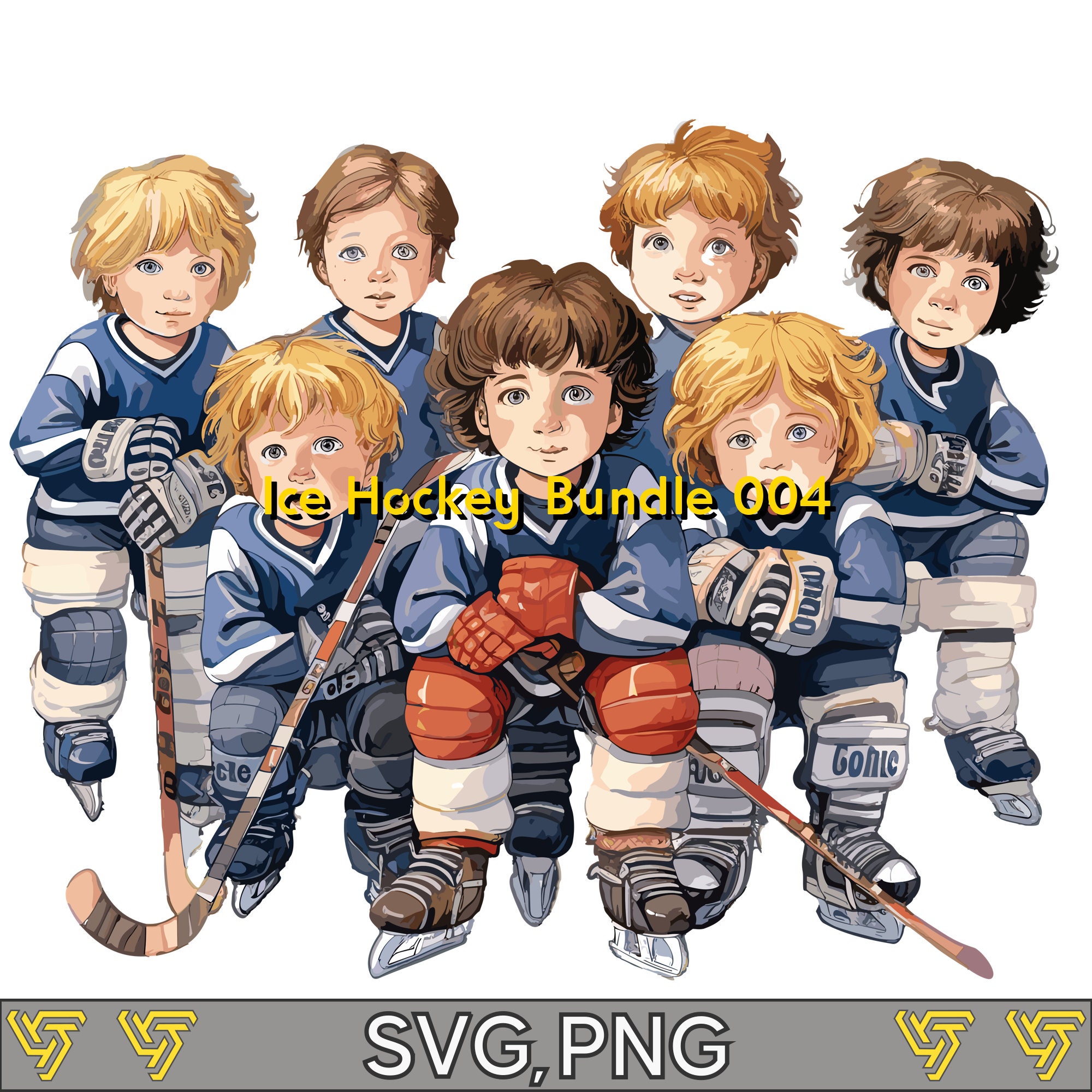 Ice Hockey Clipart Bundle 004 4 High Resolution 300 DPI - Etsy