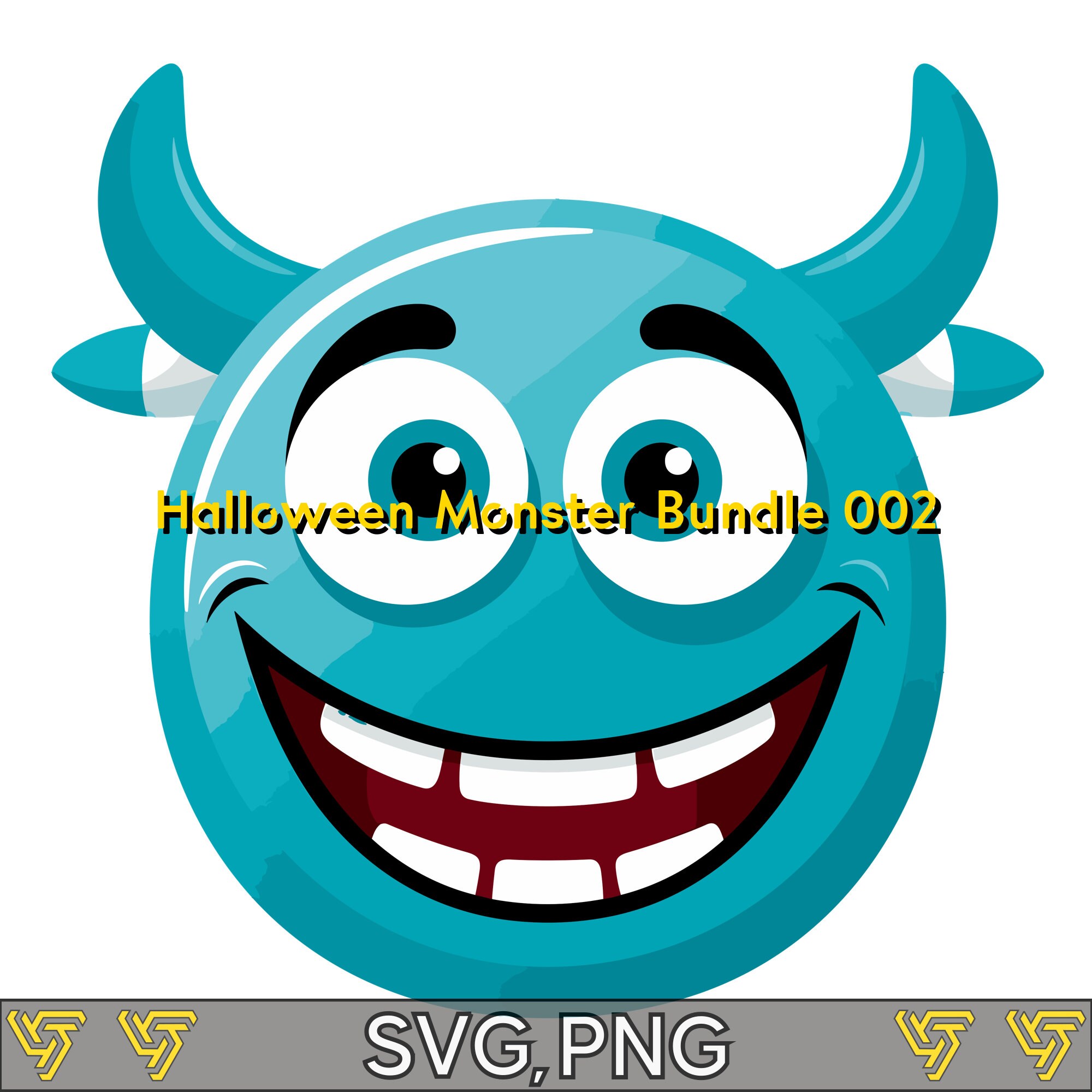 Halloween Monster Clipart Bundle 002 With 6 Designs in Our SVG Bundle ...