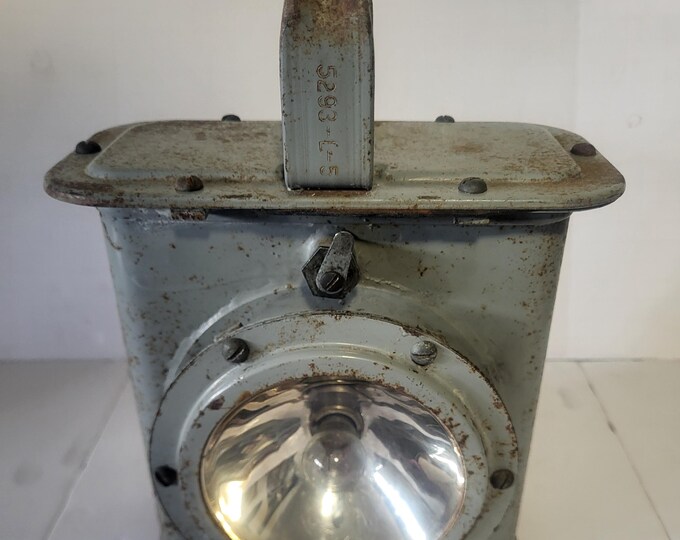 World War Era U.S. Navy Ship Lantern Lamp 1940. Tested and Works! - Etsy
