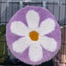 Tufted Daisy Flower Rug - Etsy