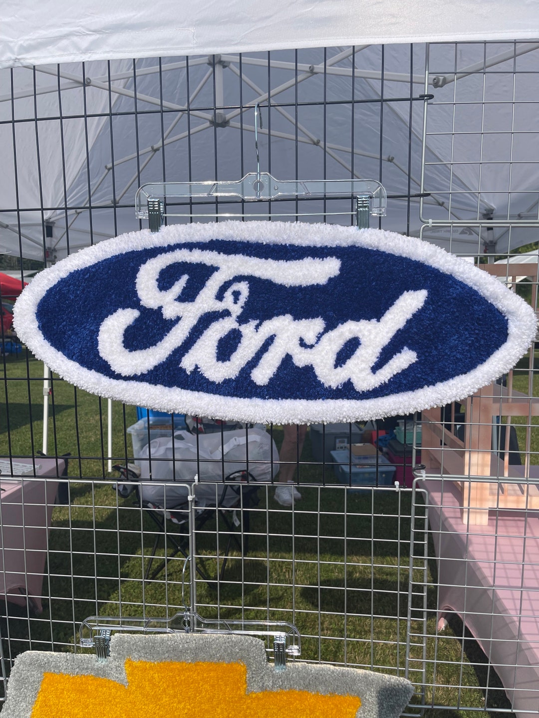 Tufted Ford Rug - Etsy