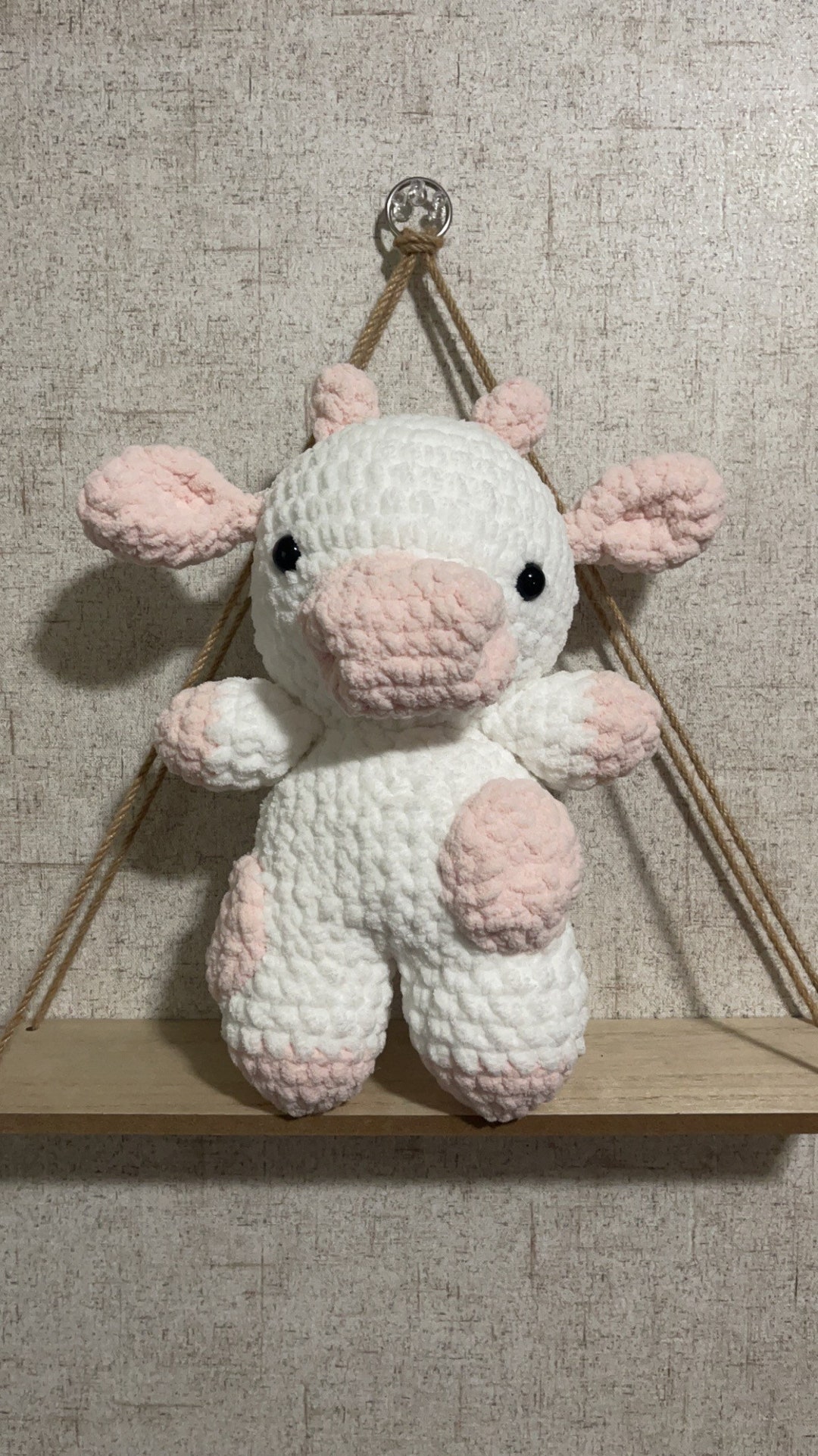 Light Pink Cow - Etsy