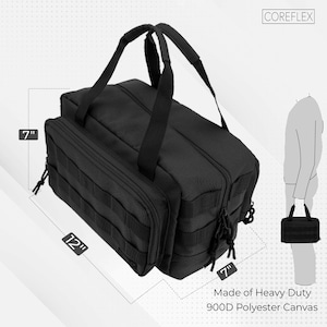 12 Inch Tool Bag, Tactical Bag, Gear Bag, Multi Purpose Bag for ...