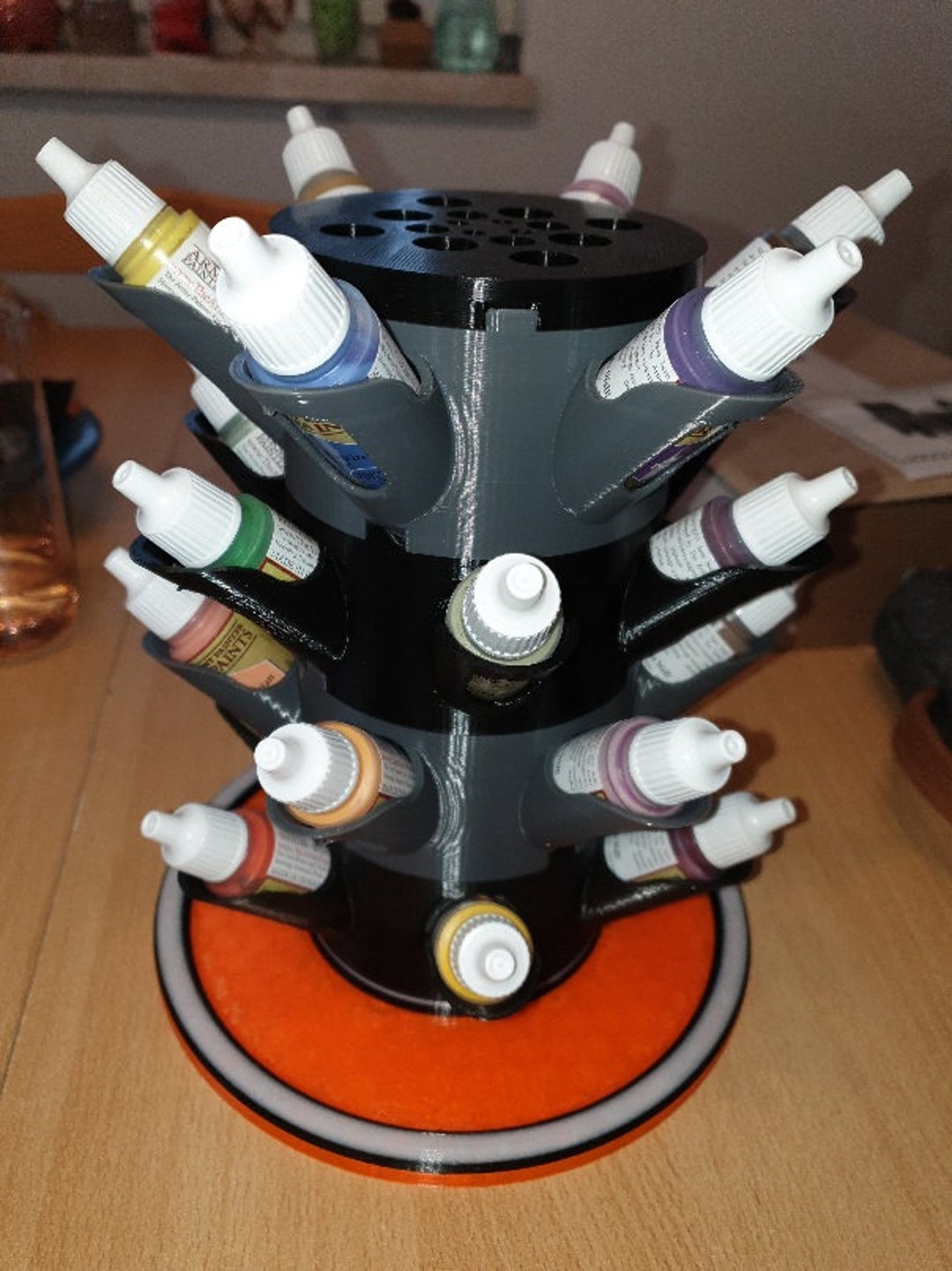 Rotating Paint Tower for Army Painter Colors modular - Etsy