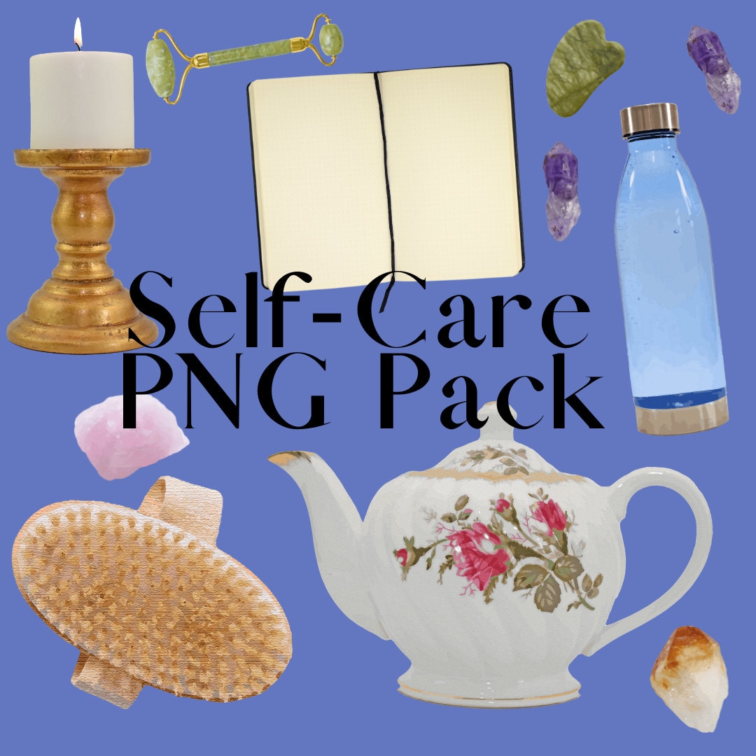 Ultimate Self Care PNG Pack - Transform Your Digital Projects, Social ...