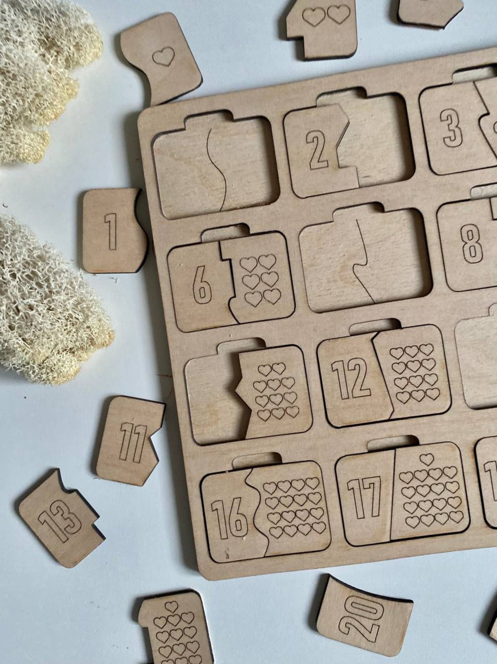 Montessori Math Puzzle for Learning - Etsy