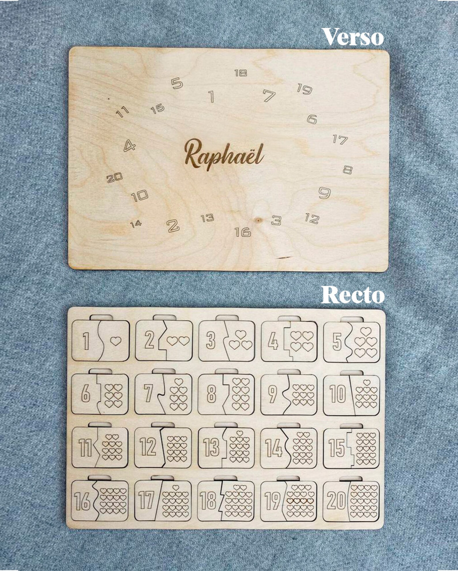 Montessori Math Puzzle for Learning - Etsy