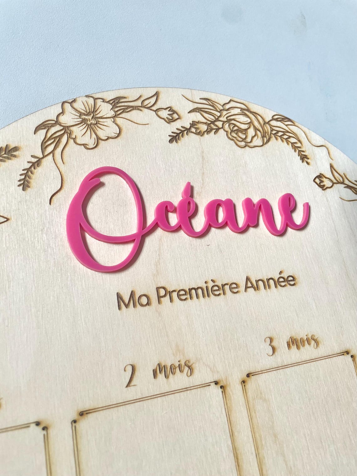My First Year Wooden Sign - Etsy