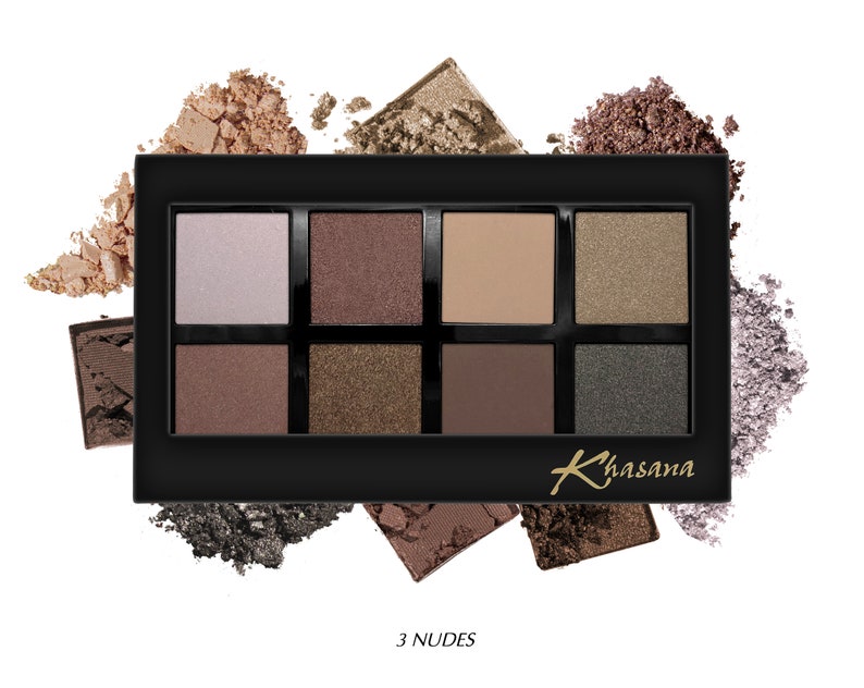 Khasana Highly Pigmented Eyeshadow Palette - Etsy