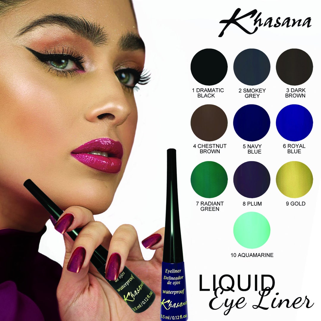 Khasana Waterproof Liquid Eyeliner - Etsy