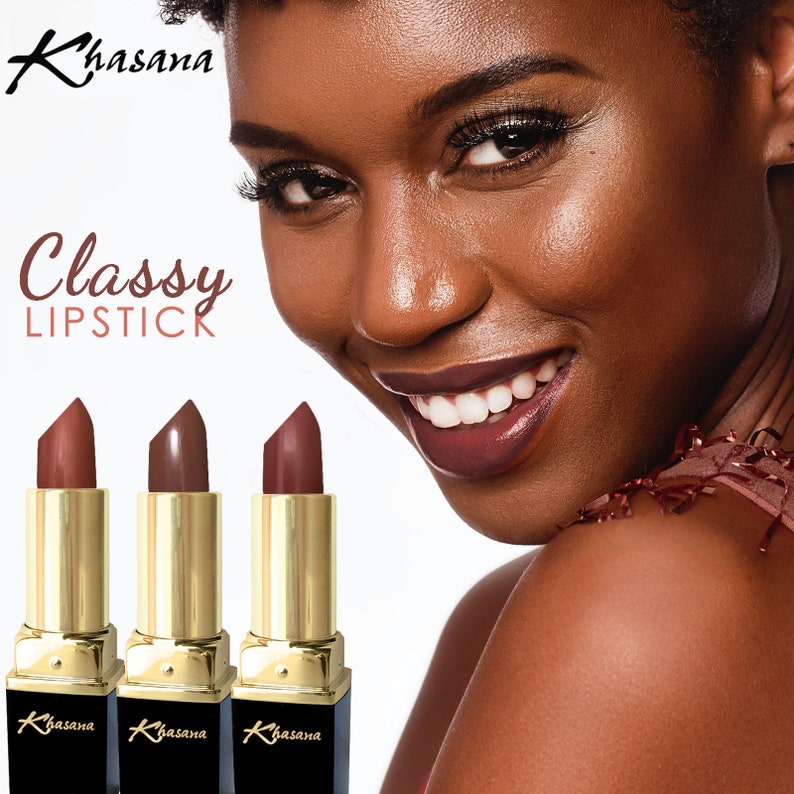 Khasana Classy Long Lasting Glossy Lipstick - Etsy