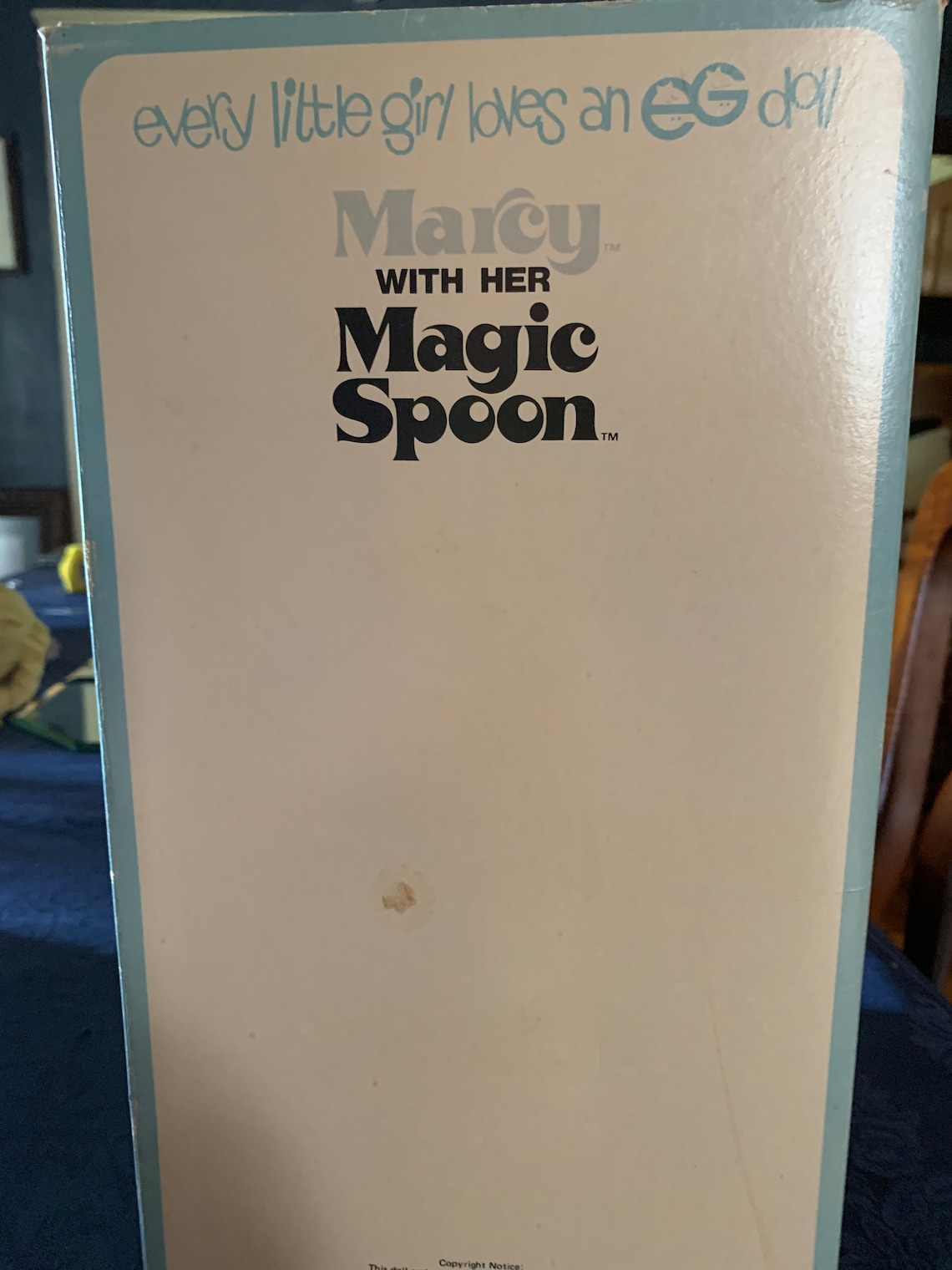 Vintage EG "marcy With Her Magic Spoon" Doll MIB NRFB - Etsy