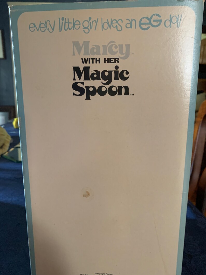 Vintage EG "marcy With Her Magic Spoon" Doll MIB NRFB - Etsy