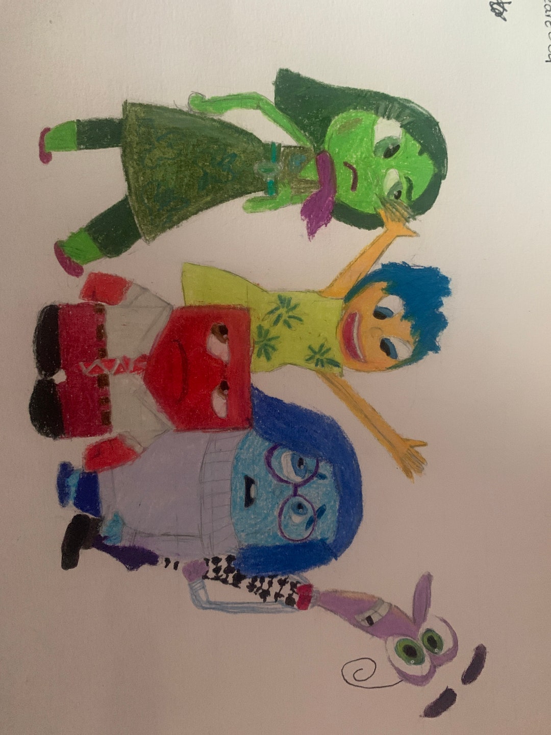 Inside Out Drawing - Etsy