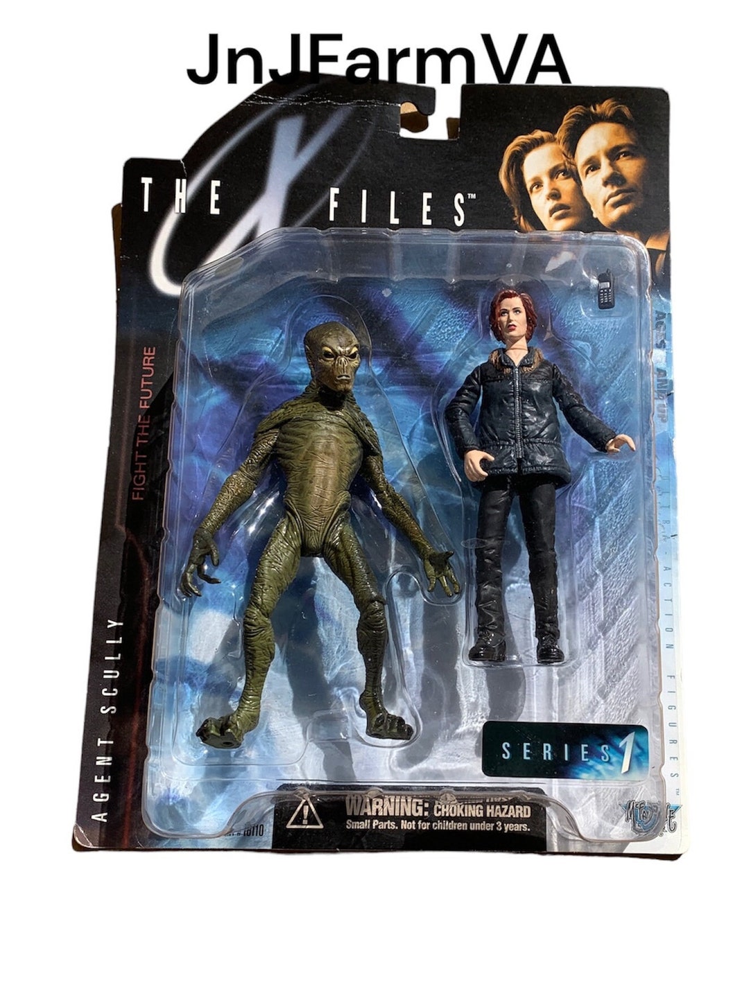 X-files 1998 the Action Figure Series 1 Agent Scully With Alien - Etsy