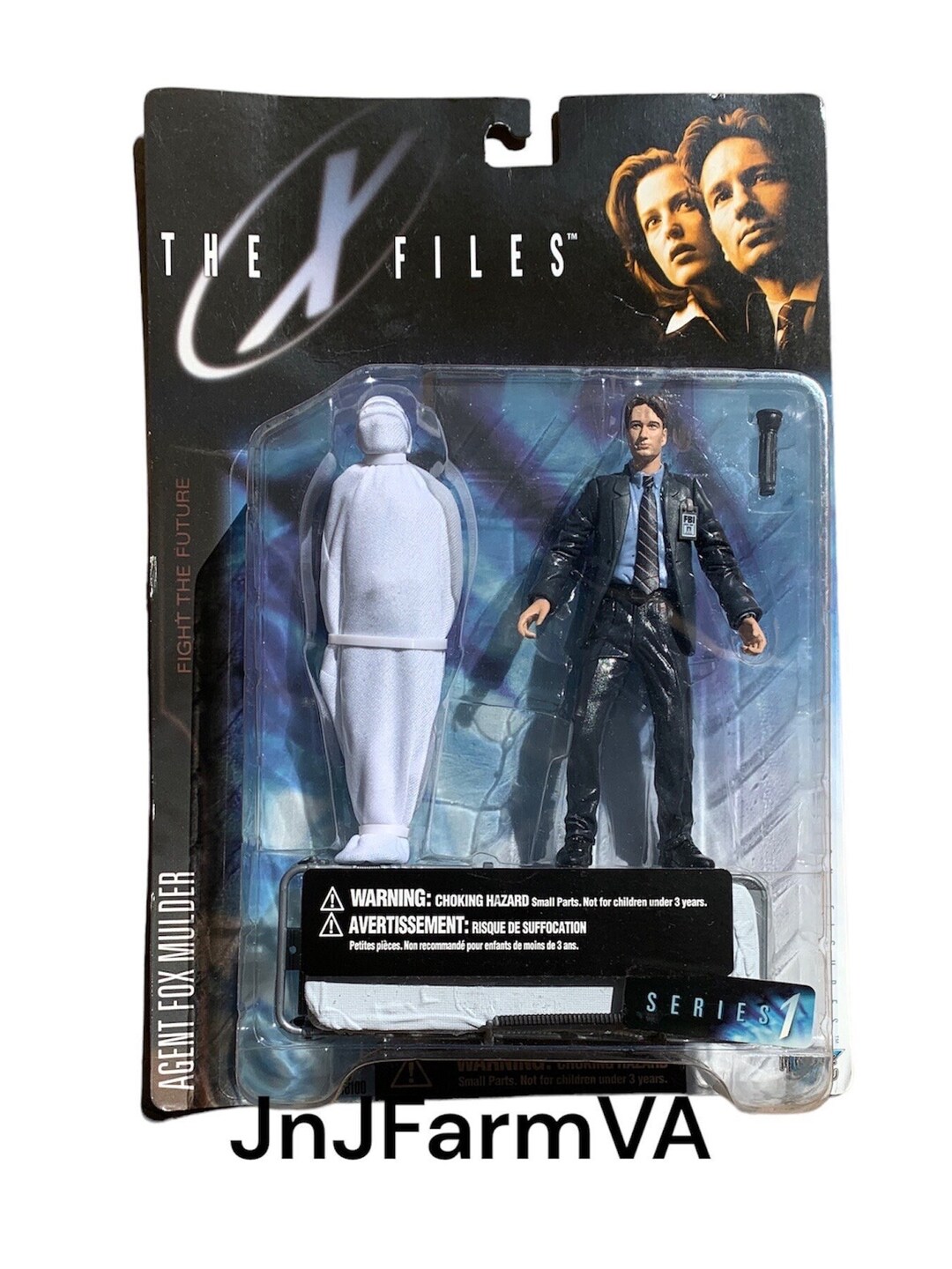 1998 Mcfarlane Toys the X-files Series 1 Fox Mulder Action Figure W ...