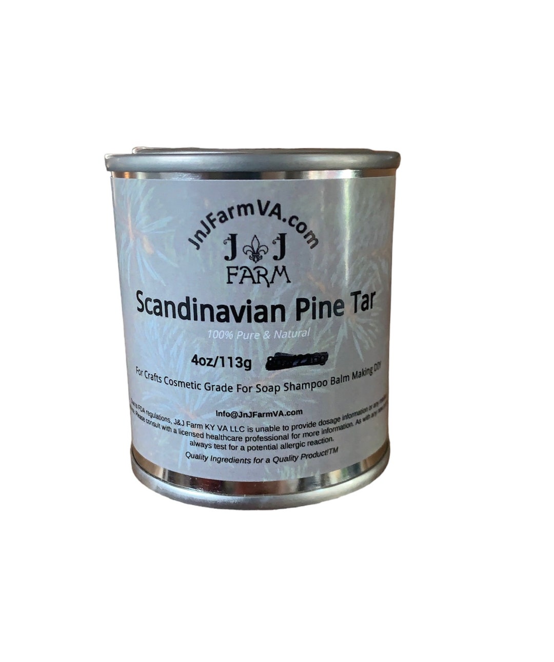 Scandinavian Pine Tar 100% Pure Natural Organic for Crafts Soap Shampoo ...