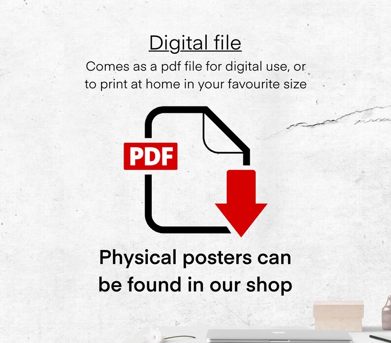 Digital Start at Any Month Year Calendar Wall Planner Poster Portrait ...