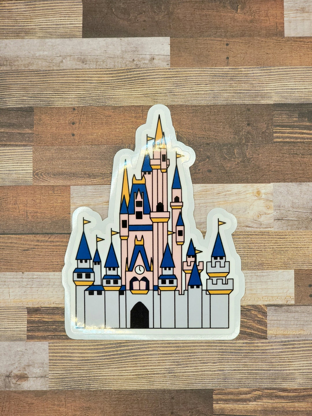 Vinyl Sticker Cinderella Castle Sticker 4 Updated Paint Waterproof ...