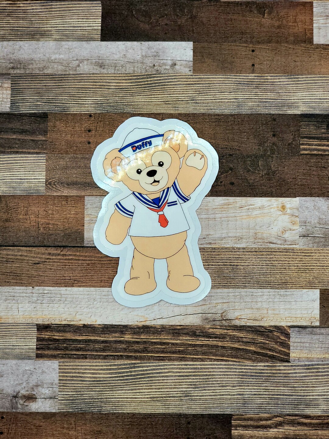 Vinyl Sticker Duffy the Bear Sticker Disney Waterproof Sticker - Etsy